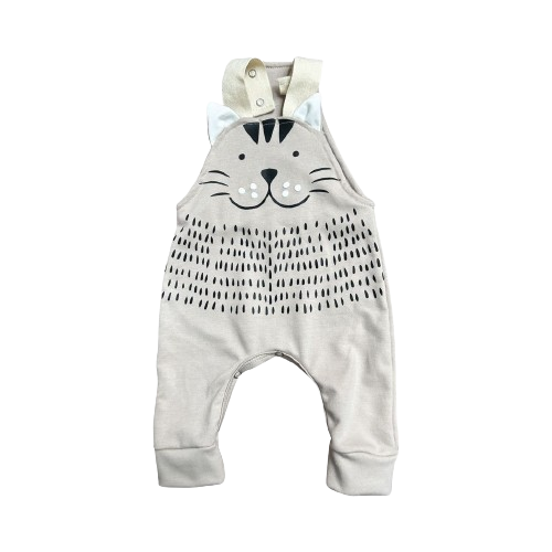 Overol - Gato gris - Negos