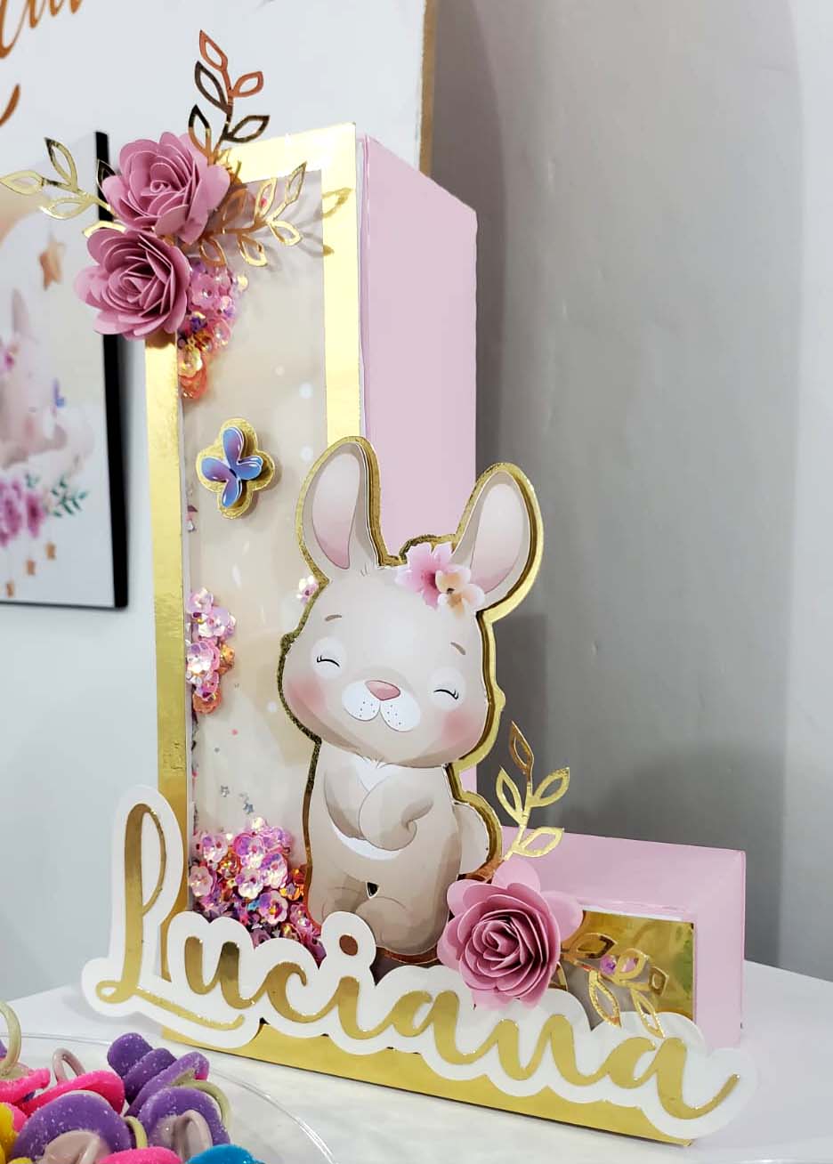 Letra 3D con Shaker - Negos