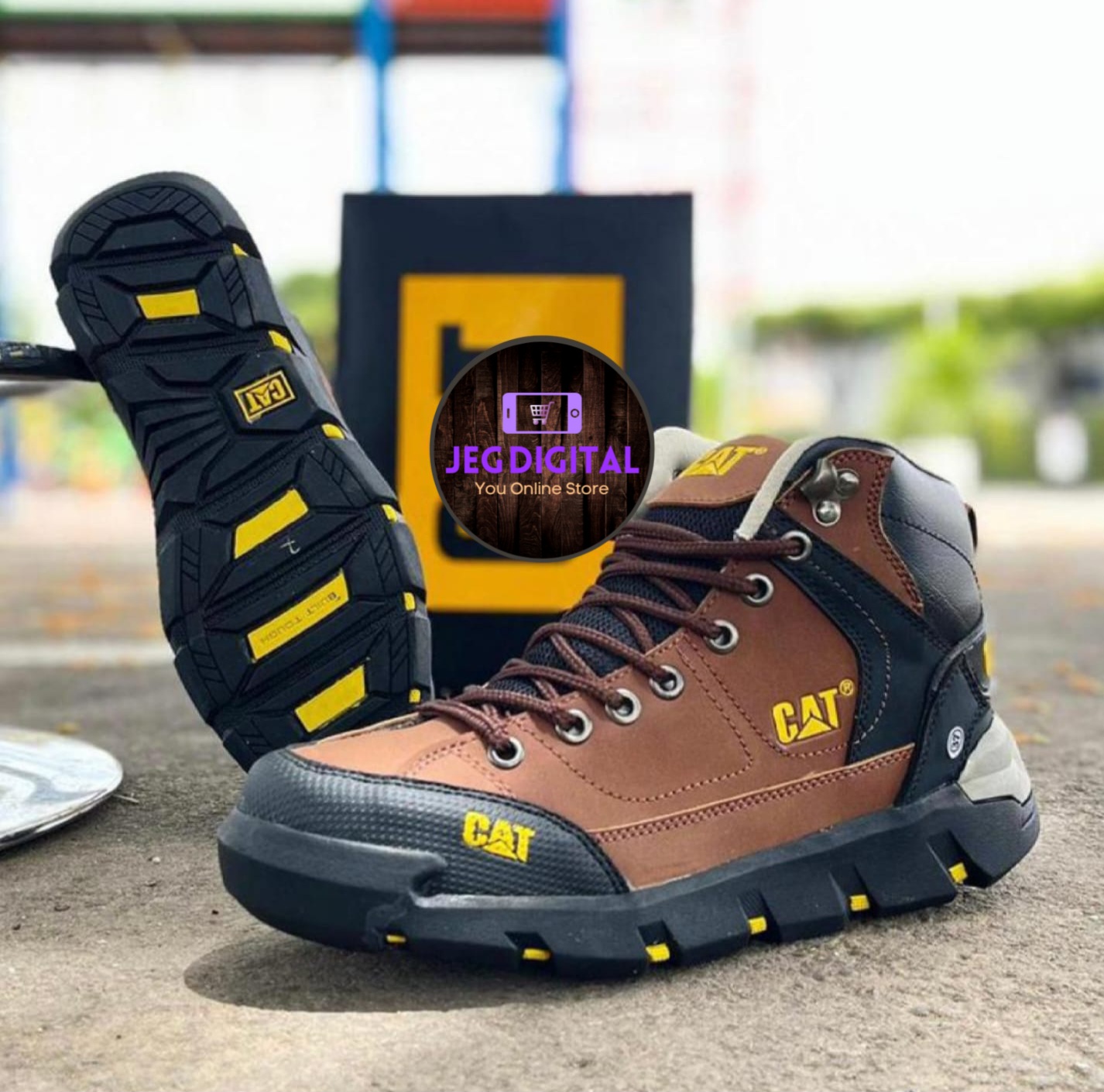Bota Caterpillar MA CORTE Alto - Negos