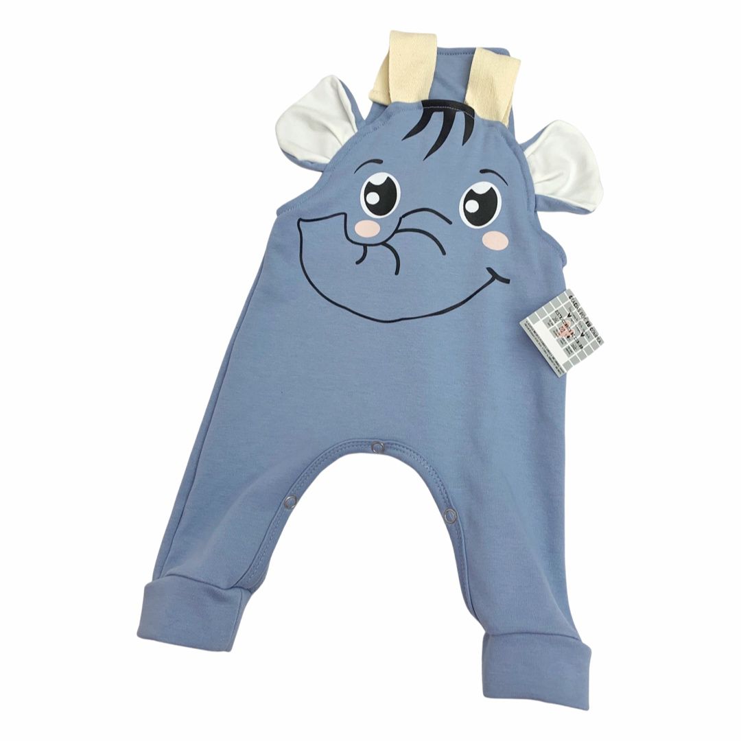 Overol - Elefante "azul" - Negos