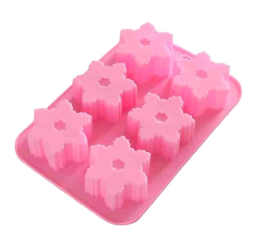 Molde Copos de Nieve grandes 1 diseño - Negos