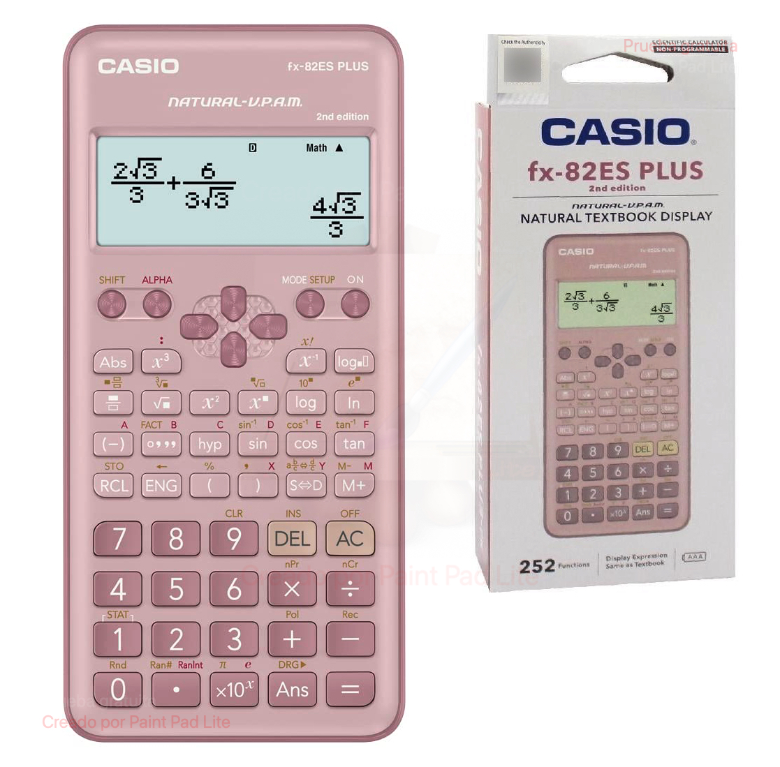 Calculadora Casio Fx-82es Plus 2 Edicion - Negos