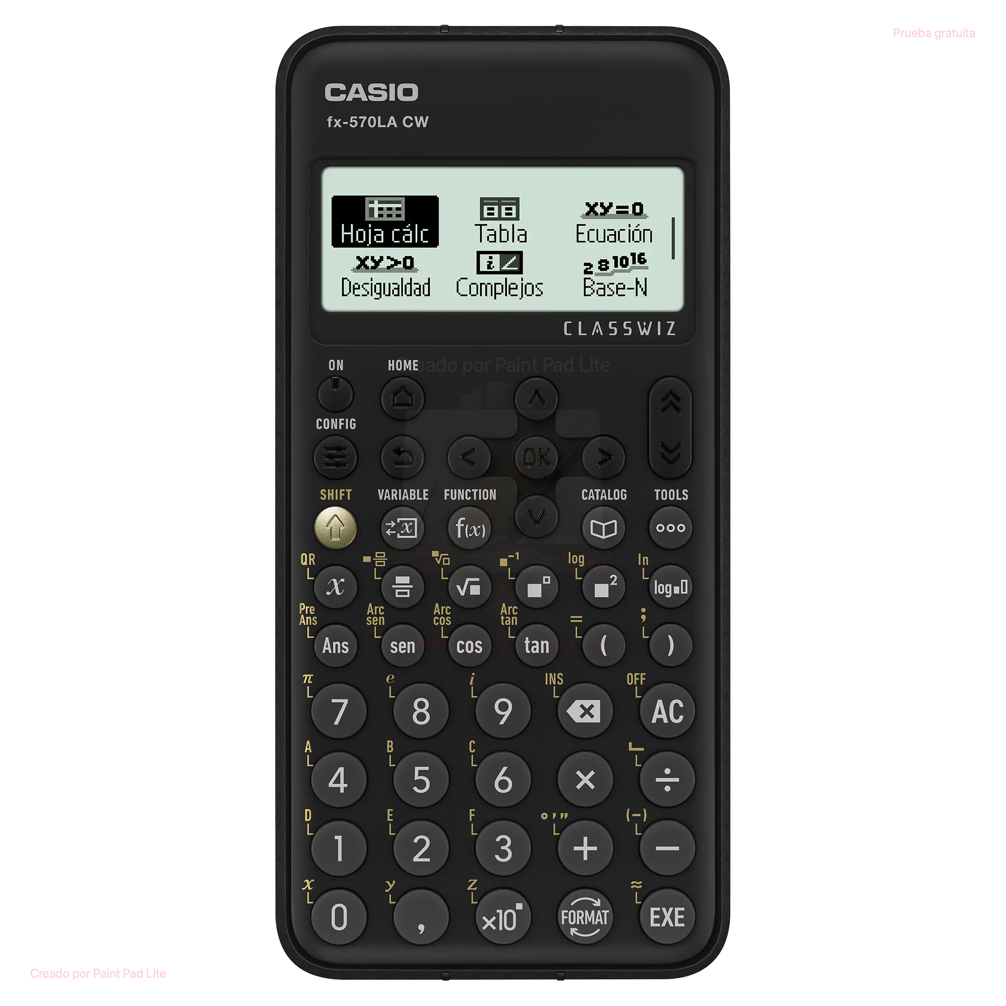 Calculadora Casio Fx 570la Cw Classwiz - Negos