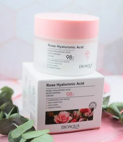CREMA ROSAS+ ACIDO HIALURONICO BIOAQUA - Negos