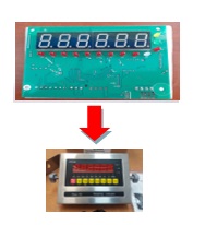 TARJETA LED DISPLAY INDICADOR LP7510 - Negos